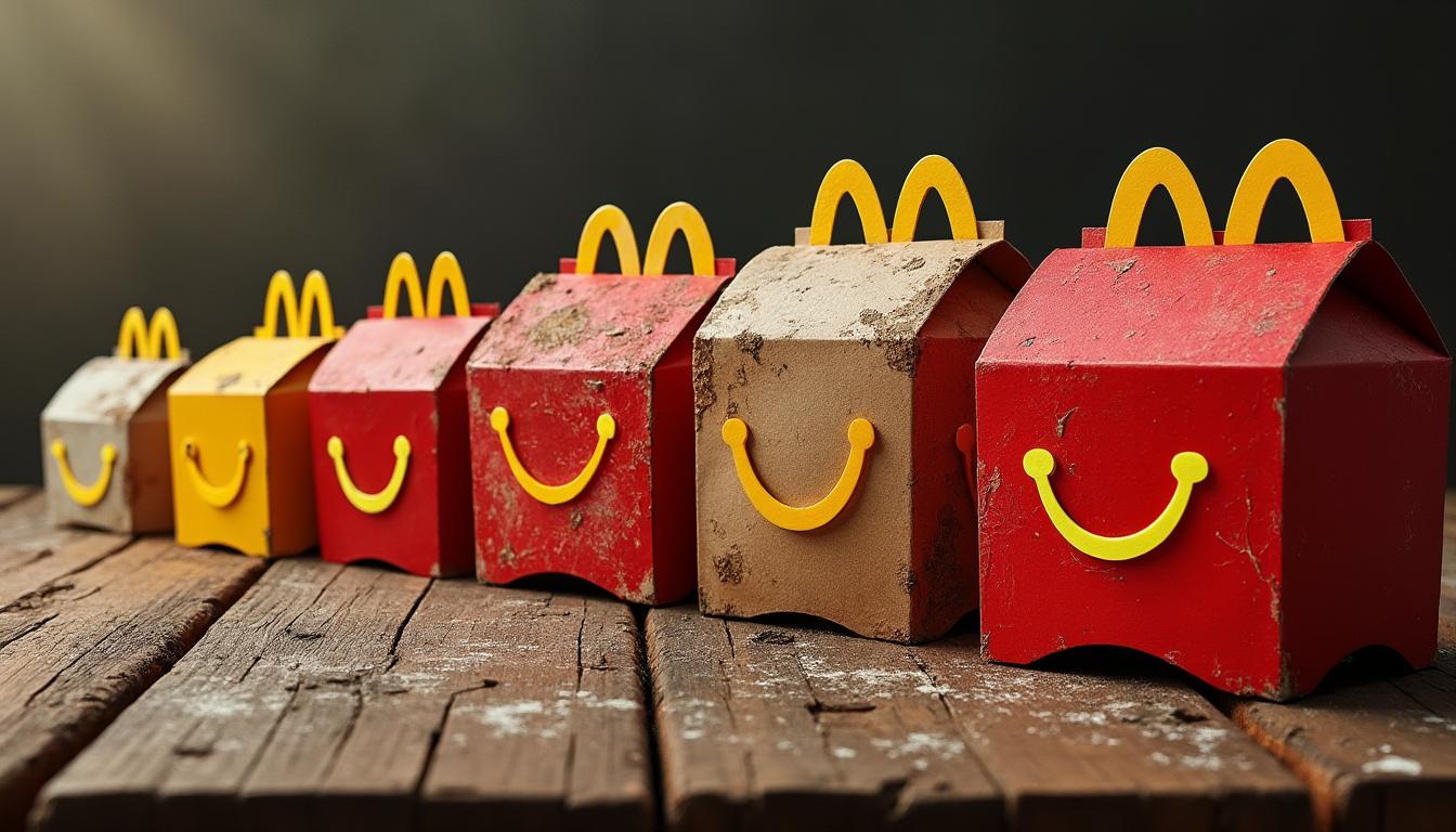 Comment le tarif d'un Happy meal a évolué au fil des années