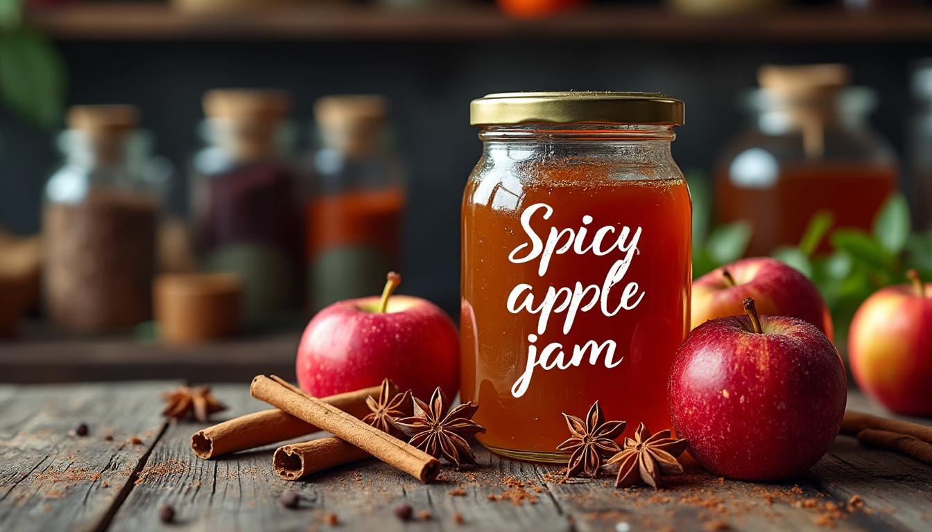 Étonnez vos amis avec une confiture de pomme épicée et originale
